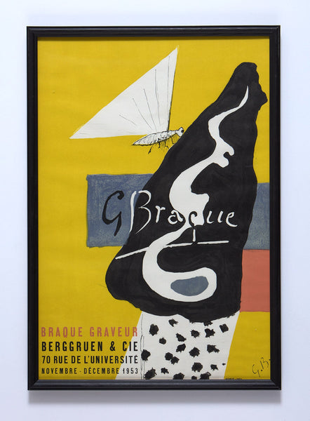 Georges Braque Vintage Poster Braque Gravure, Berggruen & Cie, 1953 ...