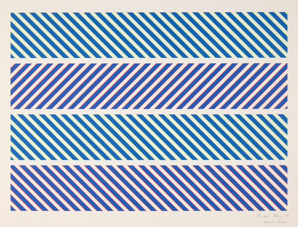 Bridget Riley Untitled from Rothko Portfolio, Signed Print (1973 ...