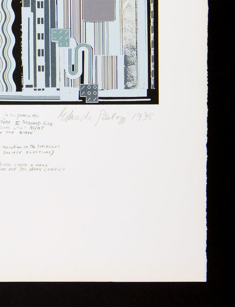 Eduardo Paolozzi: Calcium Night Light (1975) for sale at ModernPrints.co.uk