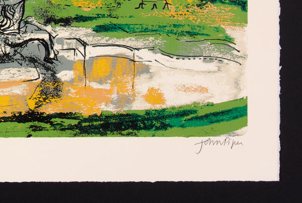 John Piper: Waddesdon (1977) Signed Screenprint – ModernPrints.co.uk