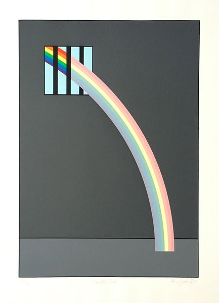 Patrick Hughes: Inside Out (1981) for sale at ModernPrints.co.uk