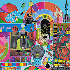 Eduardo Paolozzi: BASH (blue) (1971) for sale at ModernPrints.co.uk