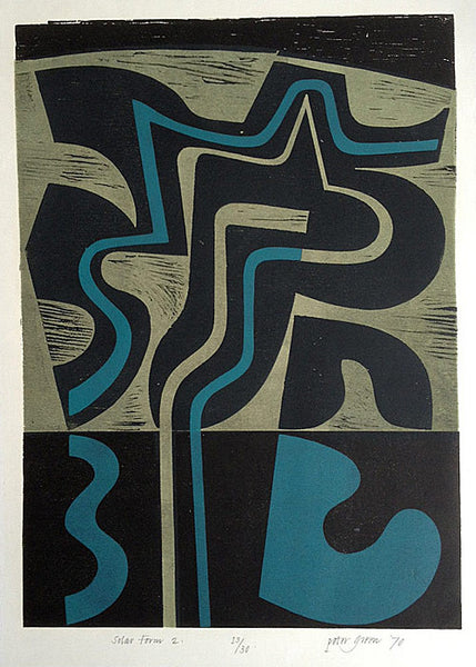 Peter Green Print: Solar Form 2 (1970) | ModernPrints.co.uk