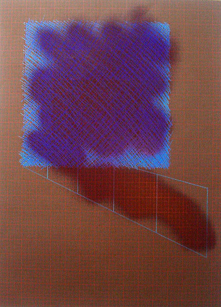 Richard Smith: Untitled (1972) for sale at ModernPrints.co.uk