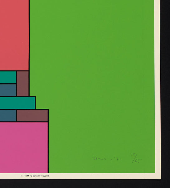 Robyn Denny print: Plate A from Heavenly Suite (1971) – ModernPrints.co.uk