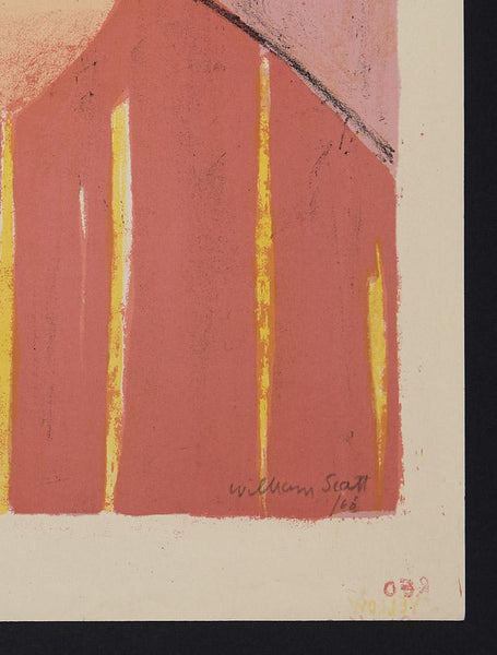 William Scott: Portrait of a Girl (1948) lithograph | ModernPrints.co.uk